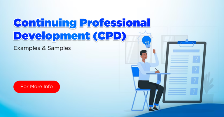 Continuing Professional Development(CPD) Examples & Samples