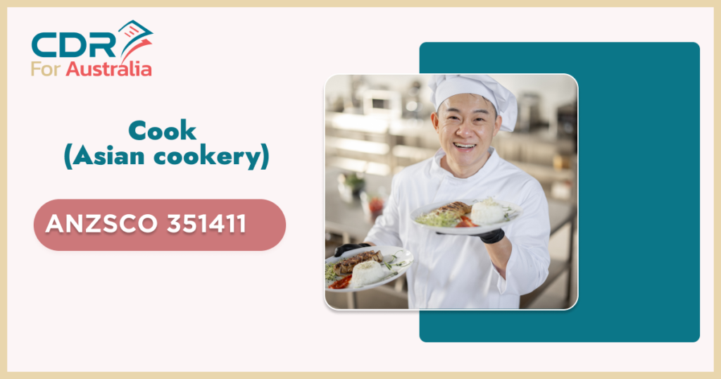 Cook Asian Cookery | ANZSCO Code 351411